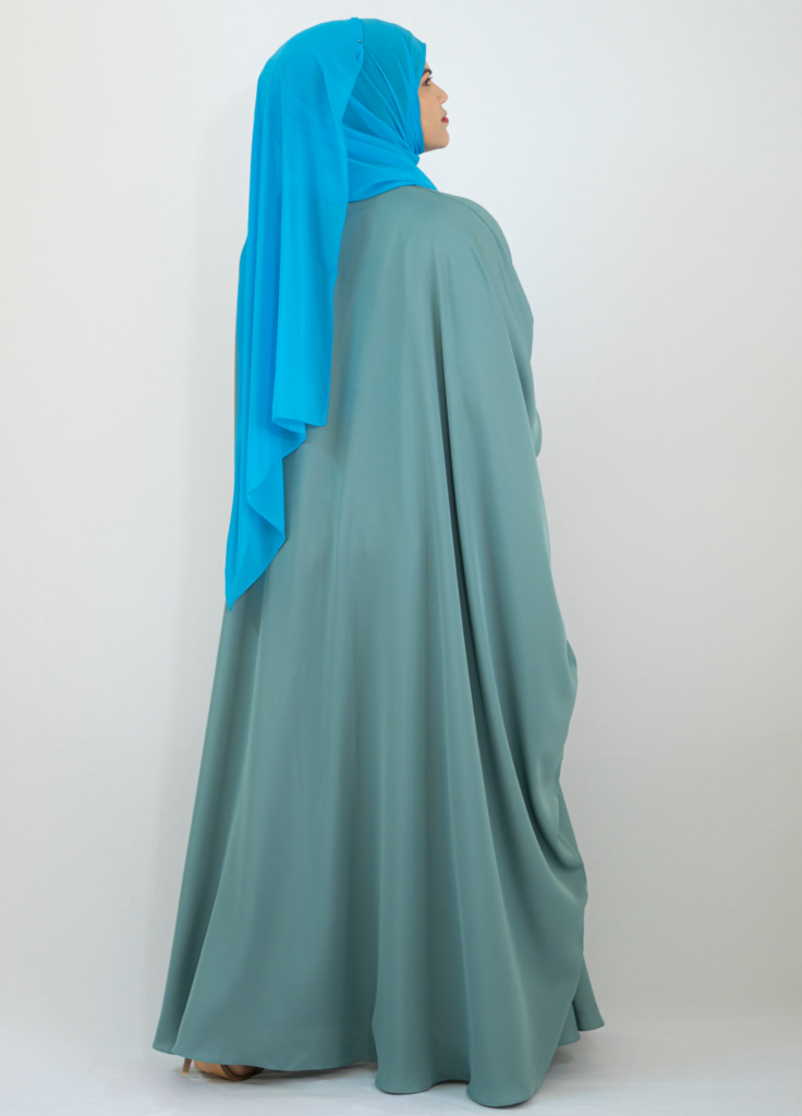Imported Nida Fabric Simple Plain Daily Wear Butterfly Abaya – Abaya ...